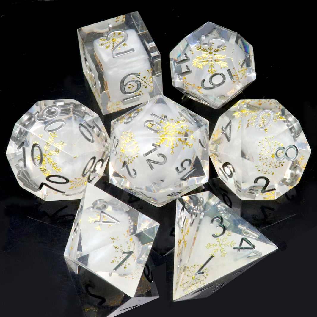 Sharp Edge Dice Handmade Resin Dice – Haxtec Dice